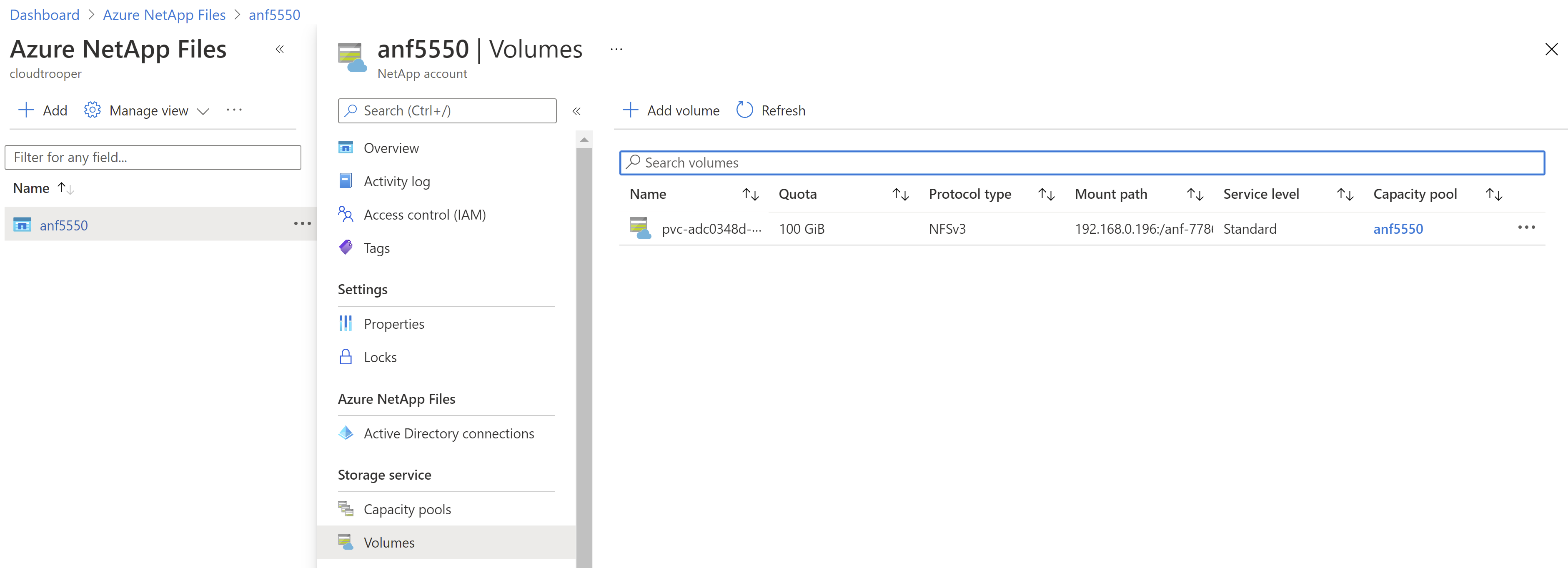 Using Trident to Automate Azure NetApp Files from OpenShift – Cloudtrooper