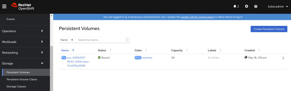 Mounting Azure Files shares from OpenShift – Cloudtrooper