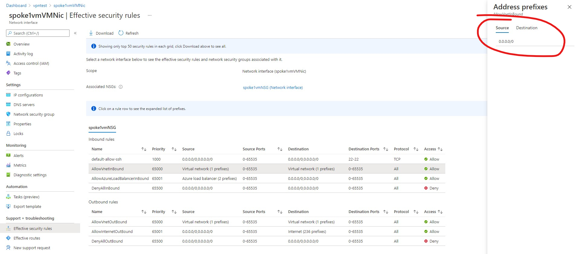 VNet peering settings, those familiar strangers – Cloudtrooper