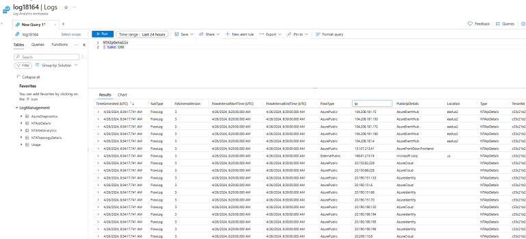 VNet Flow Logs recipes – Cloudtrooper